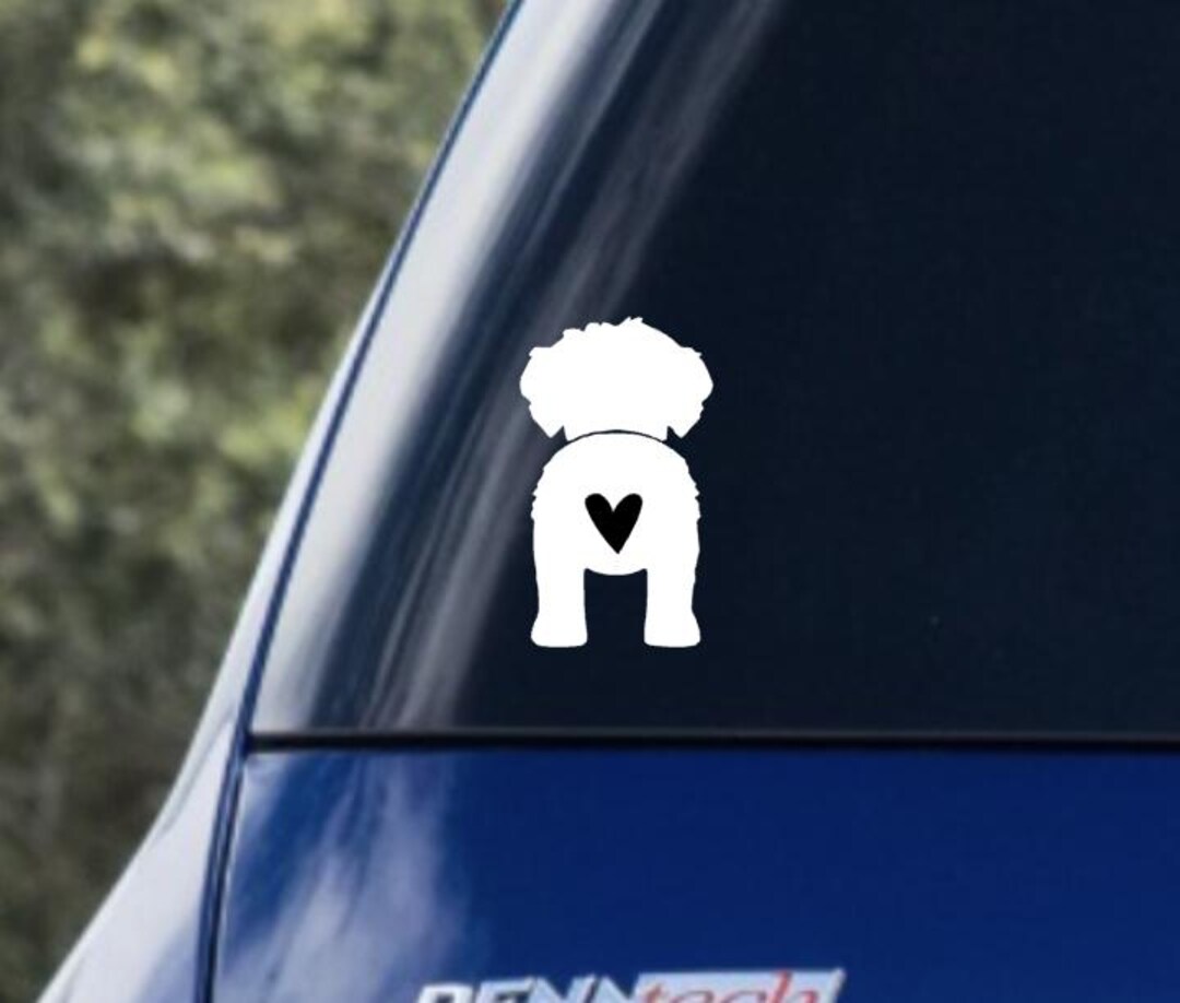 Havapoo Vinyl Decal, Lab Car Decal, Havanese Gift, Havapoo Vinyl ...