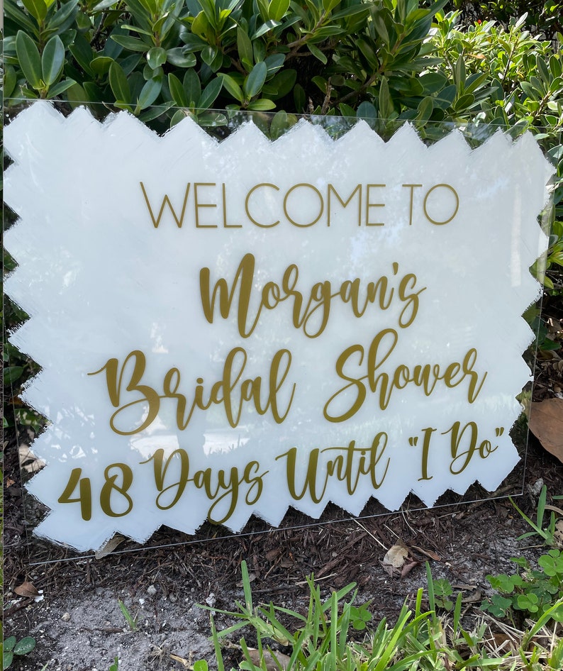 Bridal Shower Vinyl Decal for Sign Making Welcome to Bridal - Etsy