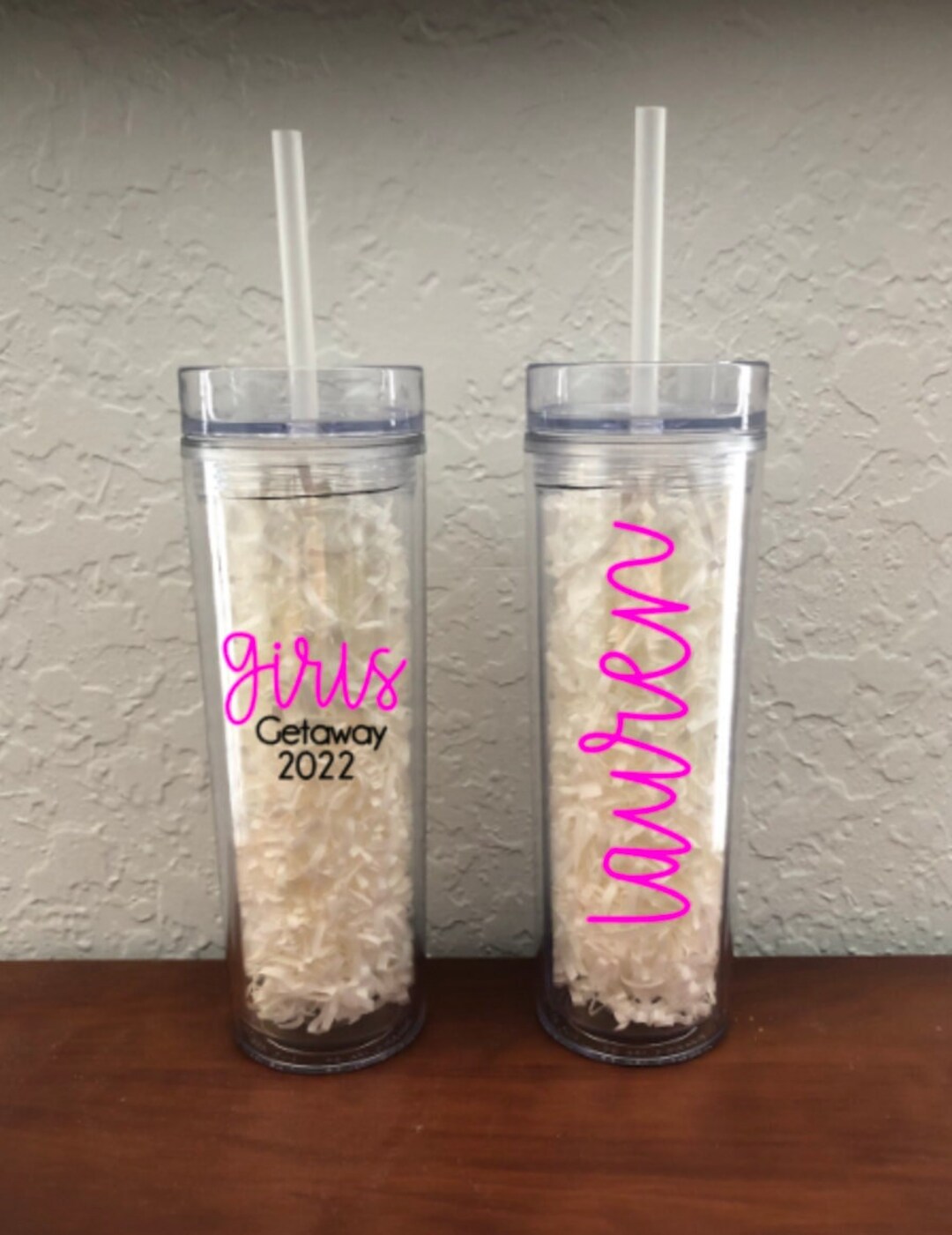 Girls Weekend Tumblers, Personalized Girls Weekend, Custom Skinny ...