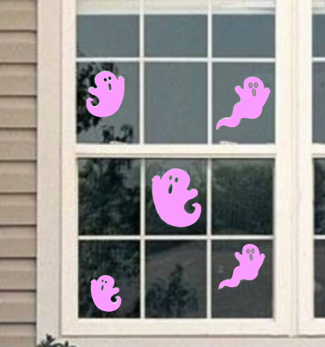 Halloween Ghosts Wall Decals-spooky Ghost Wall Decals-halloween Ghost ...
