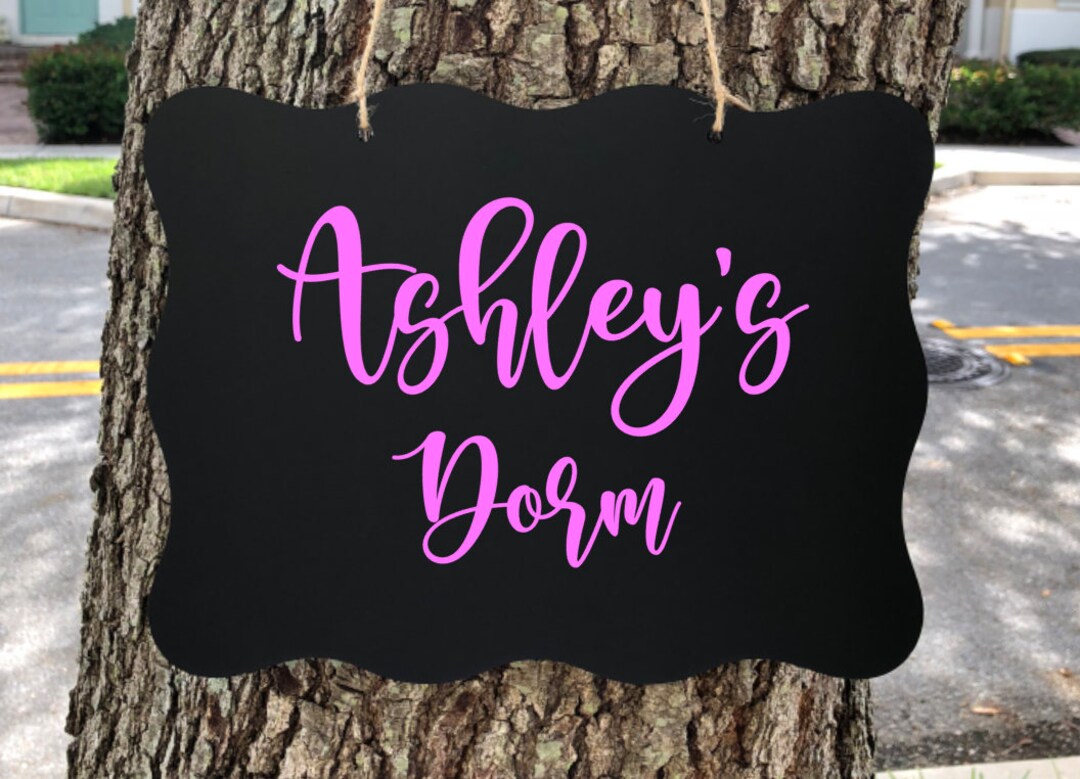 Door Sign for Dorm, Dorm Room Decor, Girls Dorm Hanger, Teen Door ...