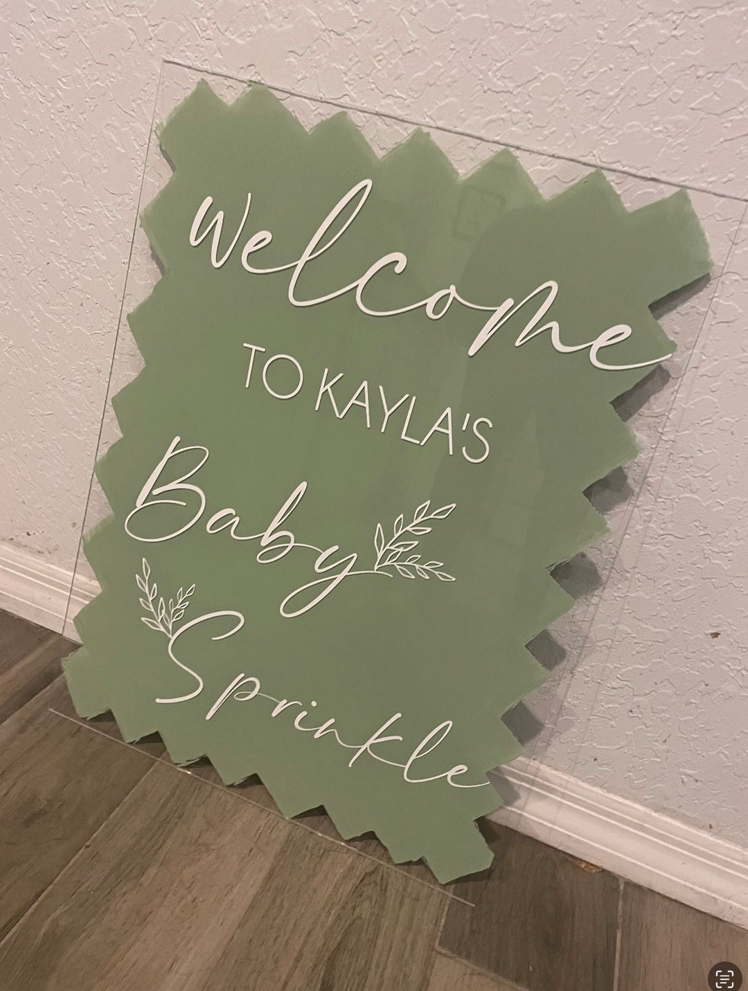Baby Sprinkle Sign, Baby Sprinkle Decor, Baby Sprinkle, Acrylic Sign ...