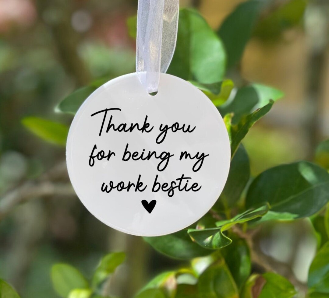 Work Friendship Keepsake, Gift for Work Bestie, Gift for Work Friend ...