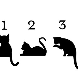 Cat Light Switch Decal-lightswitch Sleeping Kitten Decal-light Switch ...