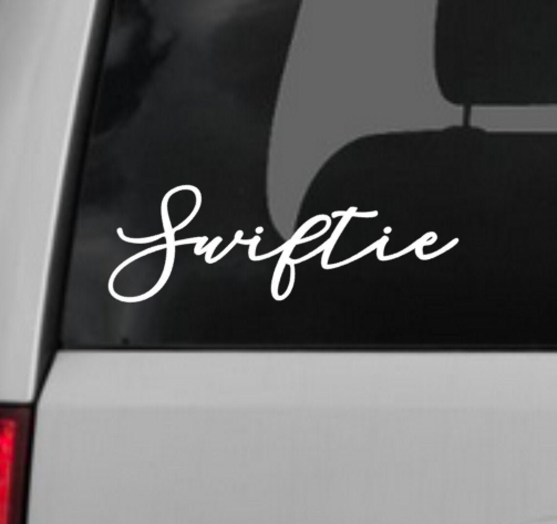 Taylor Swift Car Decal Swiftie Fan Car Decal | Etsy