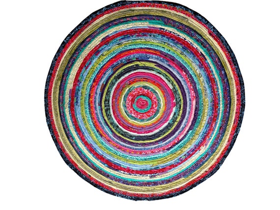Modern Round Rope Rug Made for You in Your Colors and Sizes | Etsy