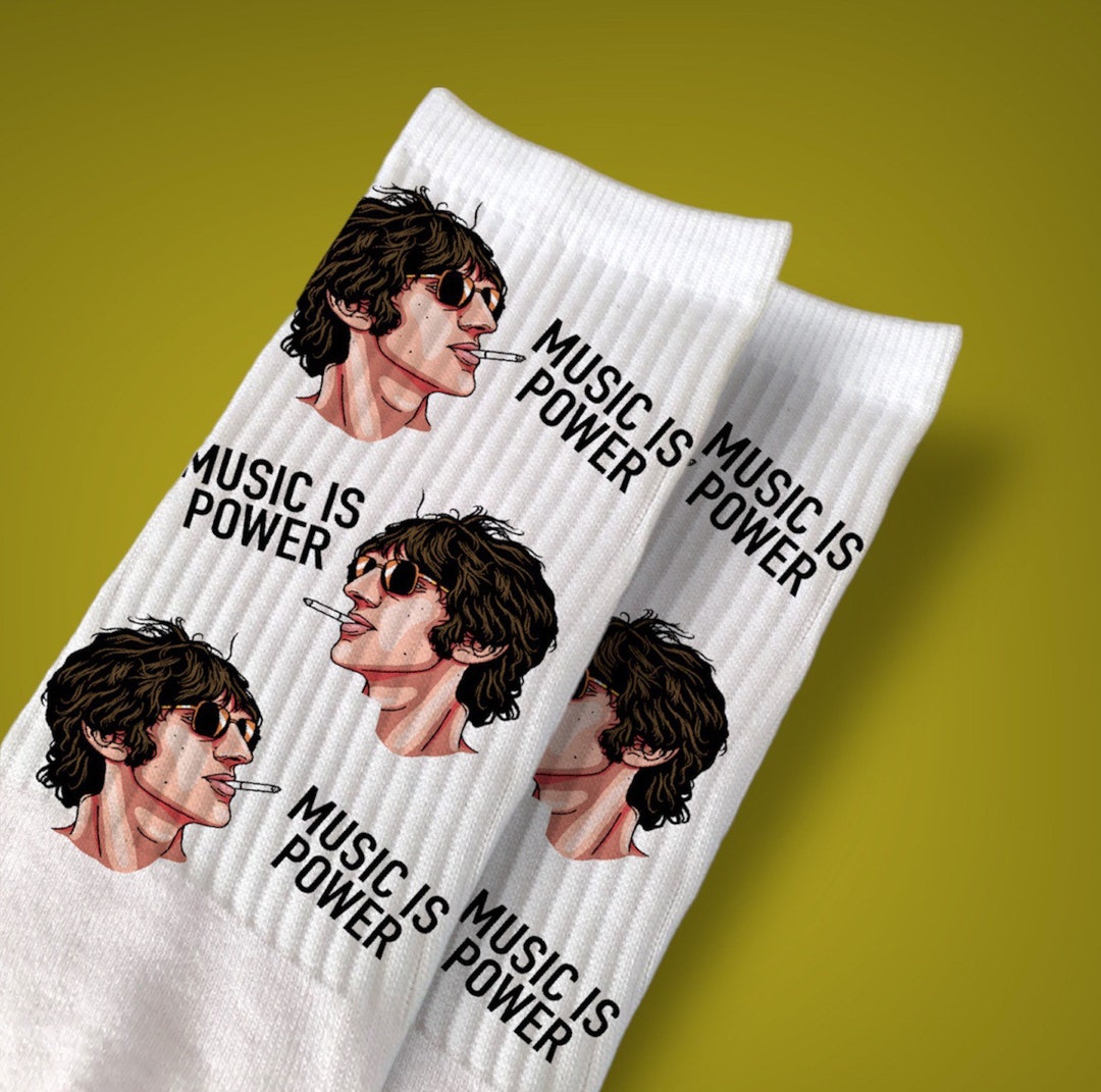 ASHCROFT Socks | Collage Design White Socks - Etsy UK