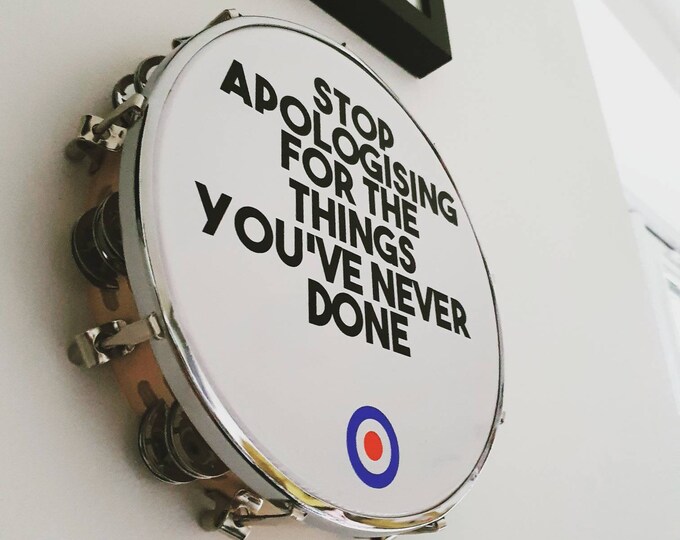 LYRIC THE JAM Tambourine 10" Art Wall Decor - Etsy UK