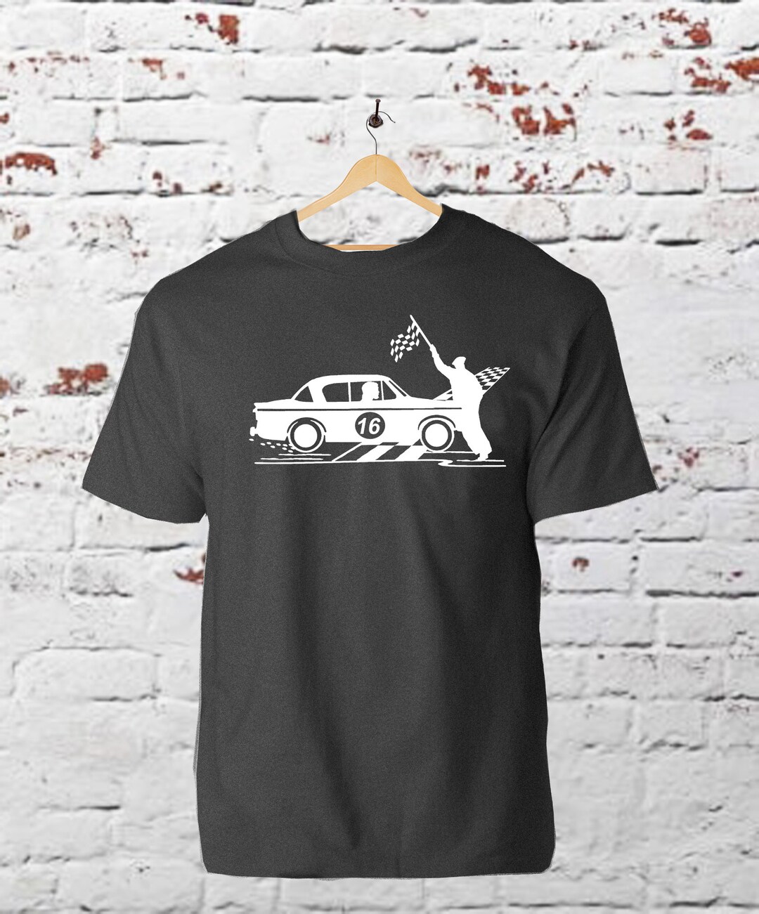 Sunbeam Rapier 1959 1963 Racing Car. Chequered Flag T-shirt Gift ...