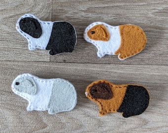 Decopatch a Ceramic Guinea Pig Ornament Craft Kit (ginger & White ...