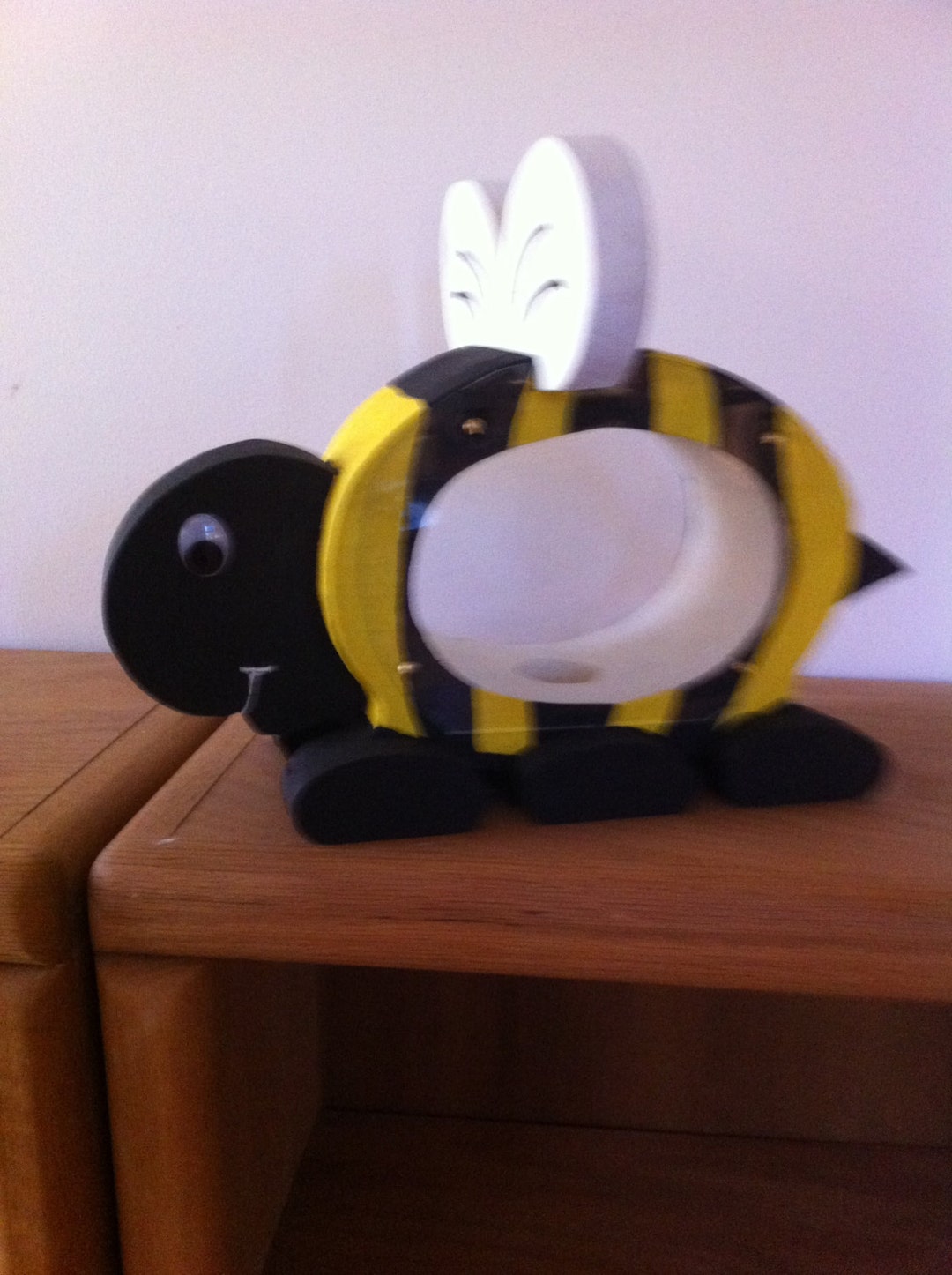 Buzzy Bee Wooden Piggy Bank - Etsy