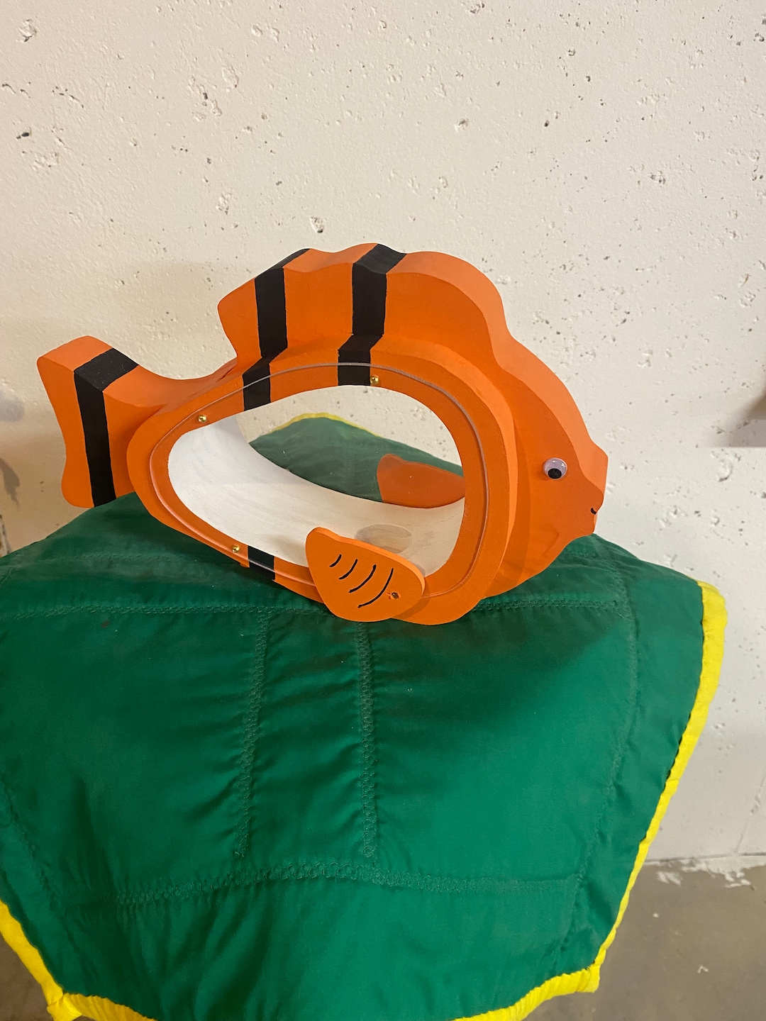 Fish Wooden Piggy Bank - Etsy