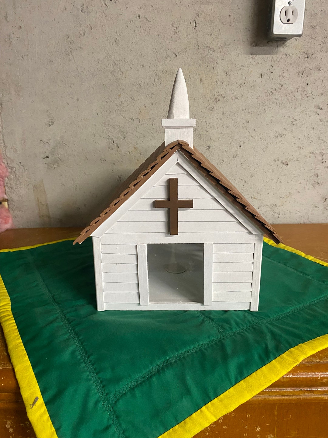 Little White Church Piggy Bank - Etsy