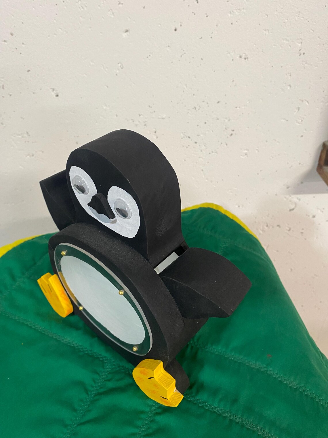 Penguin Wooden Piggy Bank - Etsy