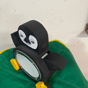 Penguin Wooden Piggy Bank - Etsy