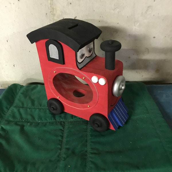 Train Piggy Bank - Etsy
