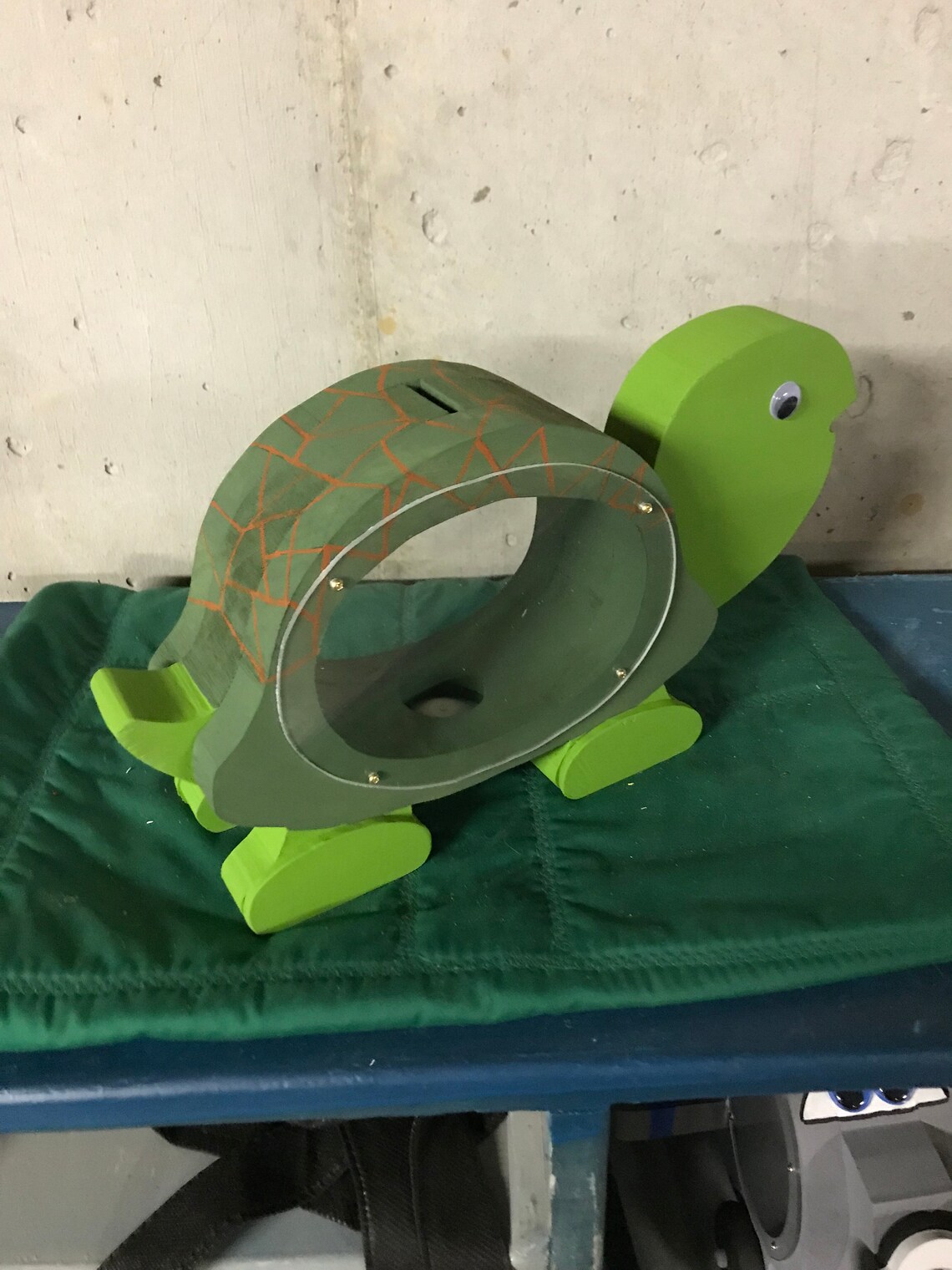 Turtle Wooden Piggy Bank - Etsy