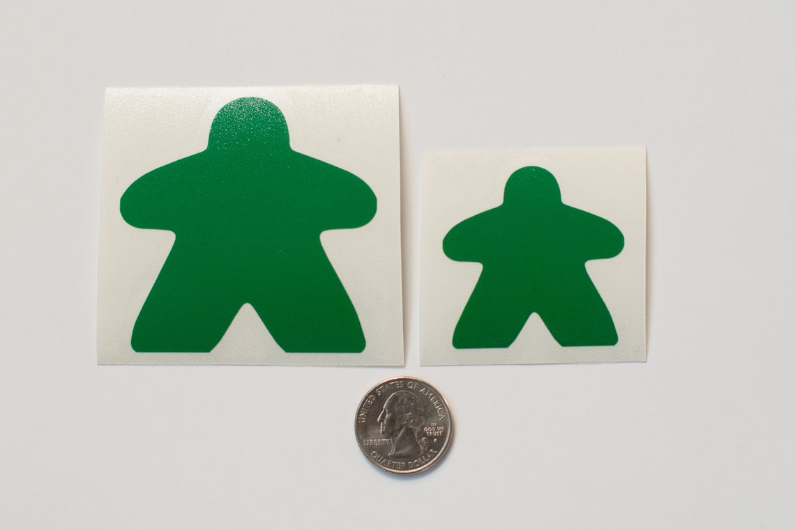Meeple Vinyl Decal for Board Game Family Car Decal or Laptop Sticker - Etsy