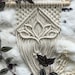 PDF Pattern Lotus Flower Macrame Wall Hanging, Macrame for BEGINNER, Step by Step Macrame ...