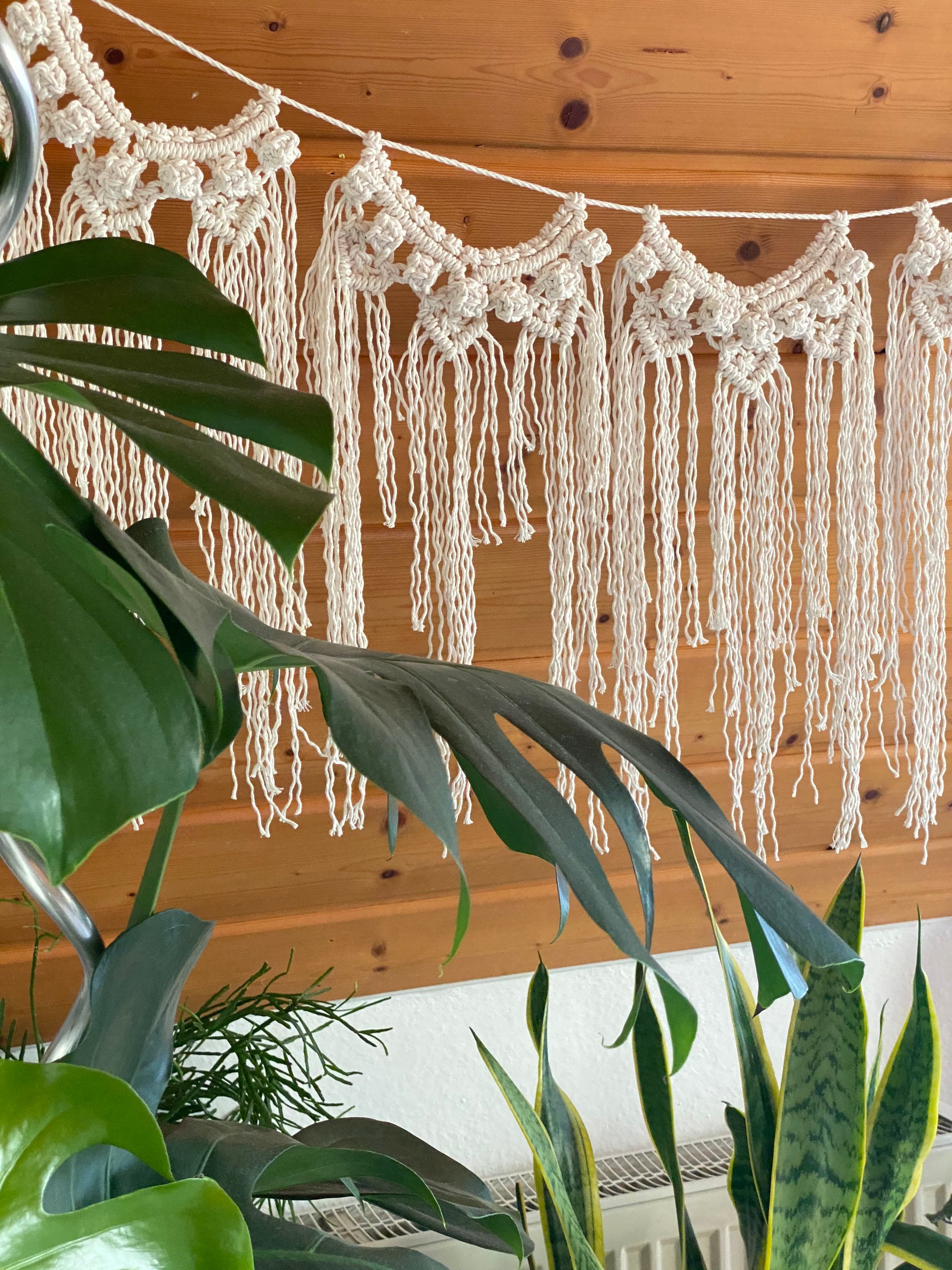 Macrame Garland PDF Pattern Macrame Wall Hanging Tutorial - Etsy