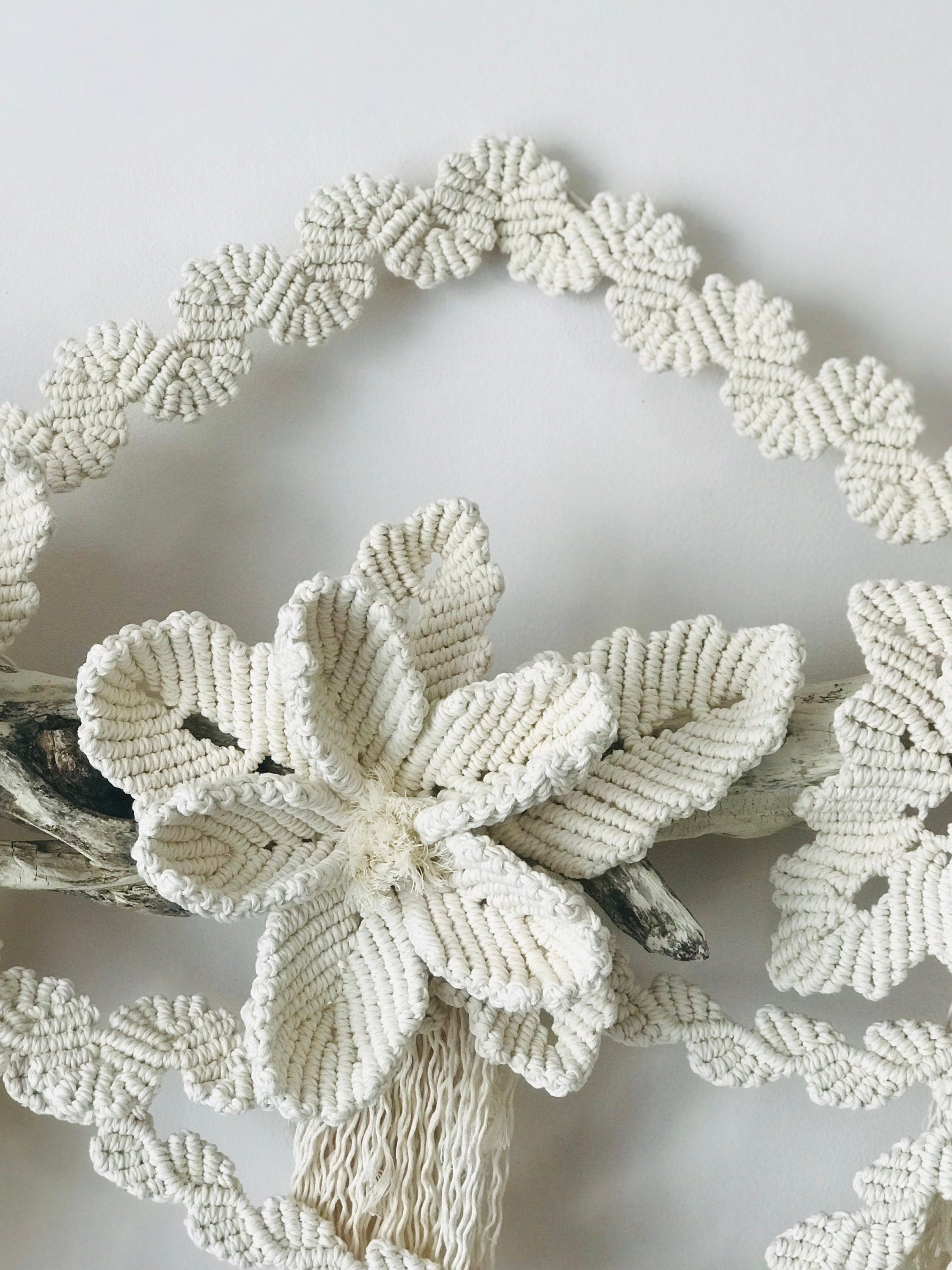 Macrame Lace BEGINNER Pattern, Tutorial PDF Pattern, Step by Step ...