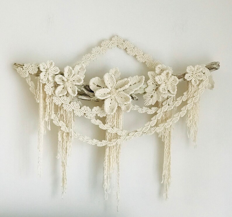 Macrame Flower DIY Patterns: Create 2 Sizes&shapes With PDF Step-by ...