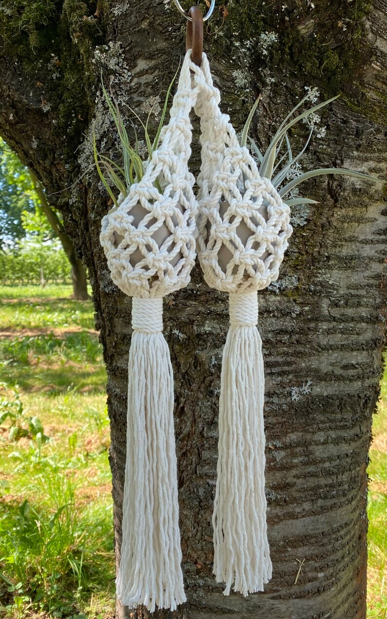 PDF Pattern Macrame Double Pod Planter Macrame Plant Hanger - Etsy