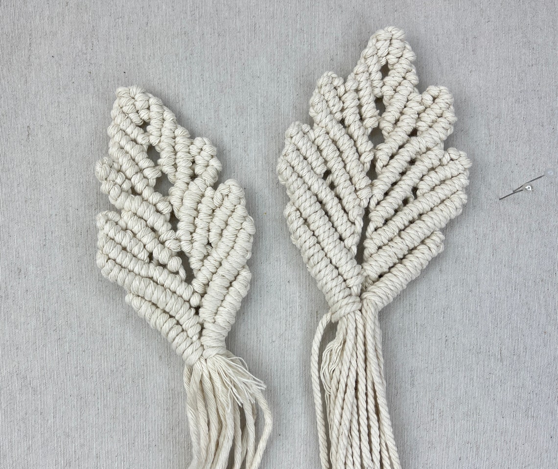 DIY Macrame Leaf Pattern. Tep-by-step DIY PDF Pattern: Create Stunning ...