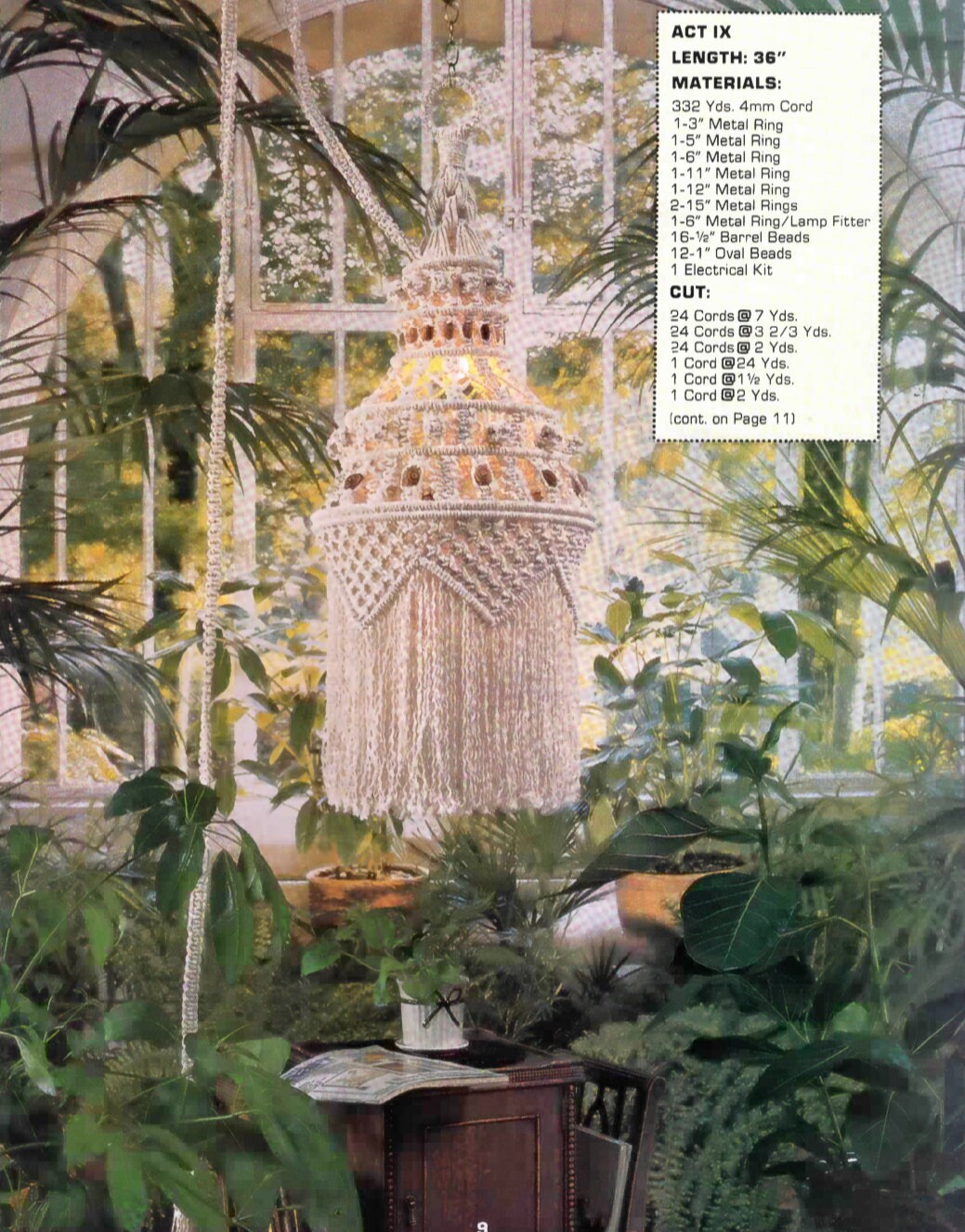 Vintage Macrame Patterns Book 1970s 14 Patterns Vintage | Etsy