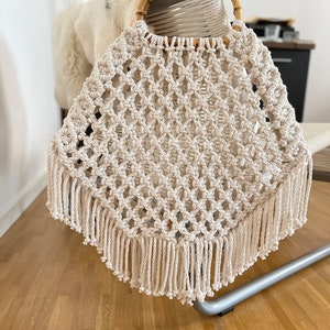 DIY Macramé Bag Pattern - Create Your Own Boho Chic Handmade Net Bag ...