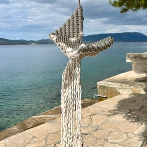Macrame Pattern 3D Art "ocean Spirit", Beach House Decor, Coastal ...