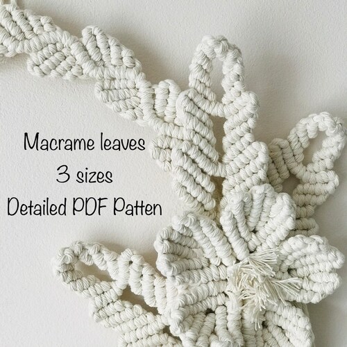 Macrame Pattern PDF Step by Step Macrame Tutorial Beginner - Etsy