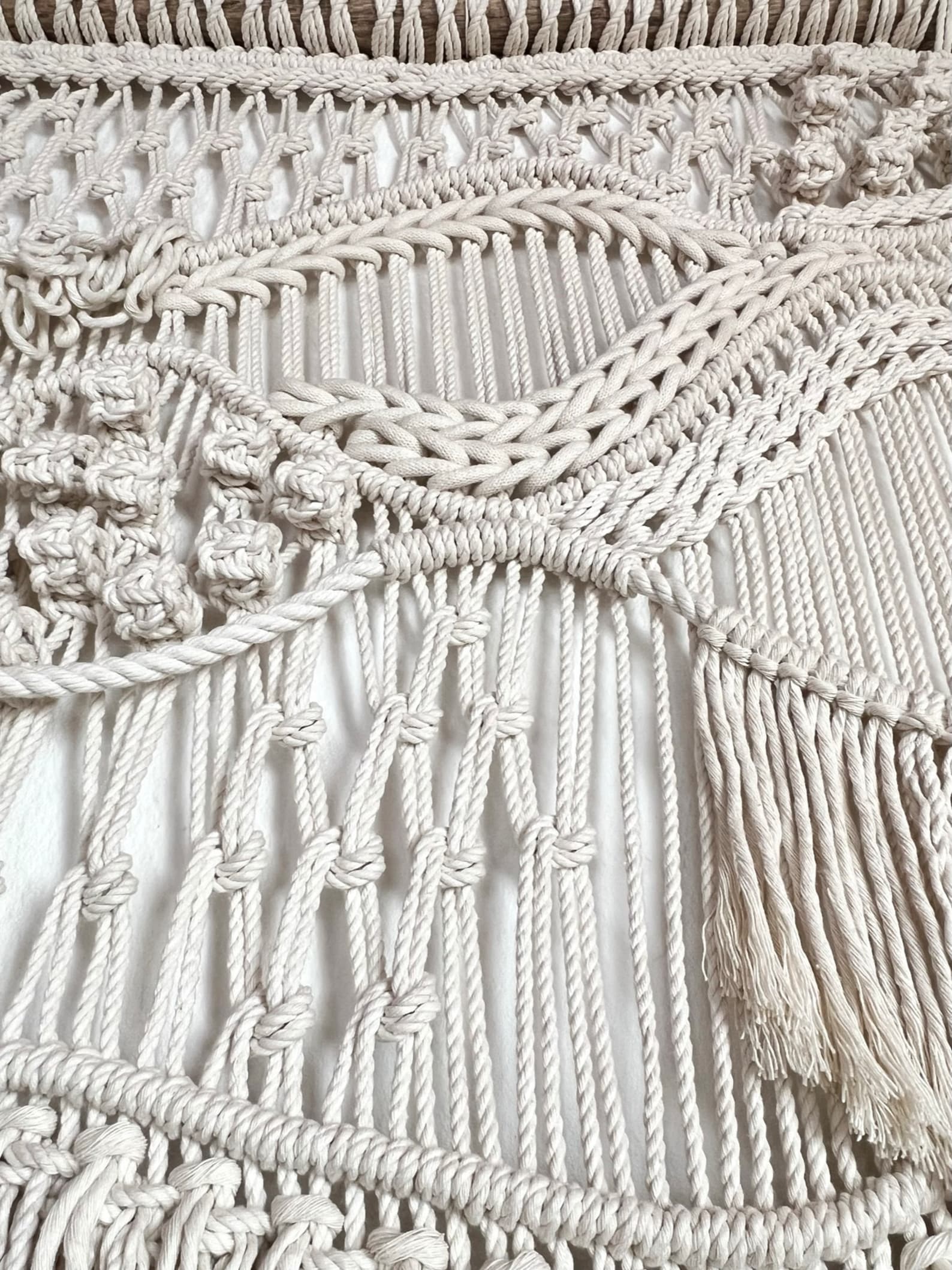 DIY Macraweave Wall Hanging PDF Pattern and Macrame Knots and - Etsy