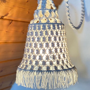 PDF Pattern Macrame Chandelier, Macrame Lampshade DIY Pattern, Macramé ...