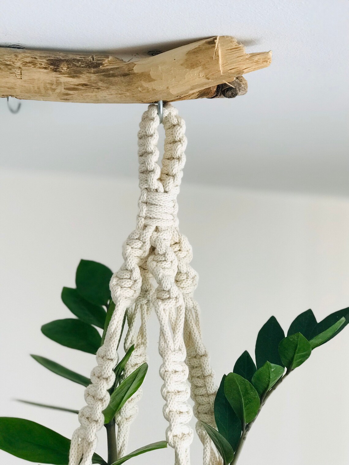 Double Macrame Plant Hanger Pattern BEGINNER Macramé Pattern - Etsy