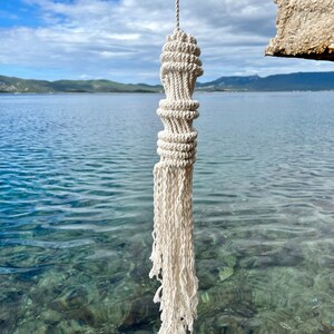 DIY Pattern Macrame Jellyfish, Ocean Theme Decor, 3D Fiber Art ...