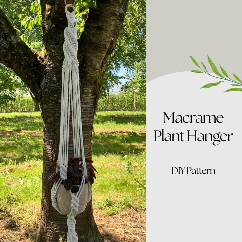 Pdf Macrame Plant Hanger Patterns - Etsy