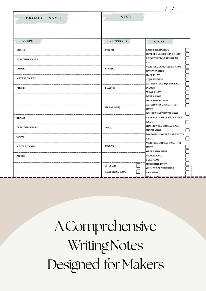 PATTERN WRITING NOTES. Master Your Craft With Macrame Pattern Writing ...
