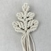 DIY Macrame Branch With Leaves, Macrame Vine PDF Pattern, Macramé ...