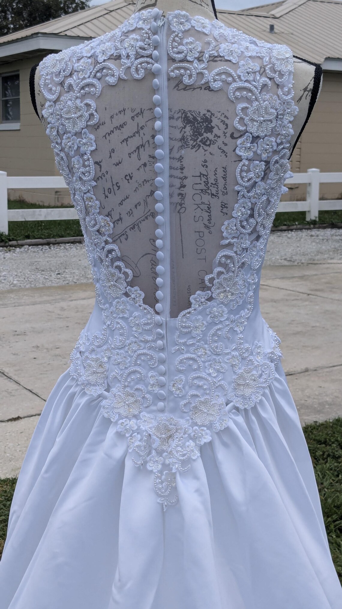 Venus Bridal Wedding Dress With Detachable Train - Etsy
