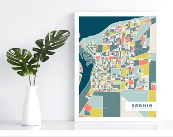 HANMER Instant Download Artwork Print, Map Art, Art Print, Printable ...