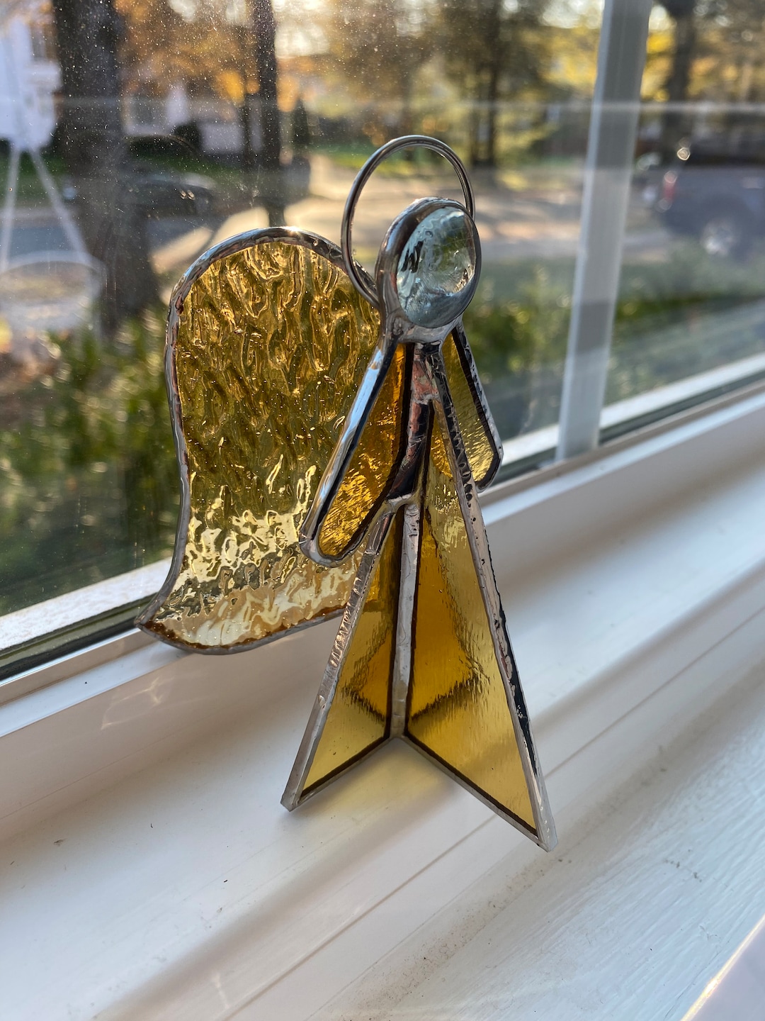3D Stained Glass Angel - Etsy