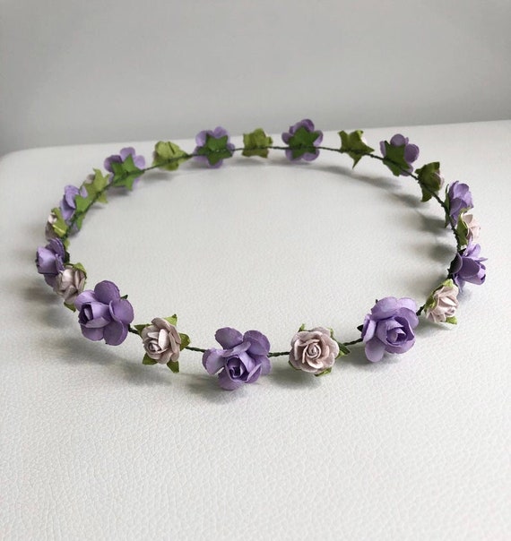 Rose Flower Crowns Wedding Rose Crown Multicolour Rose - Etsy