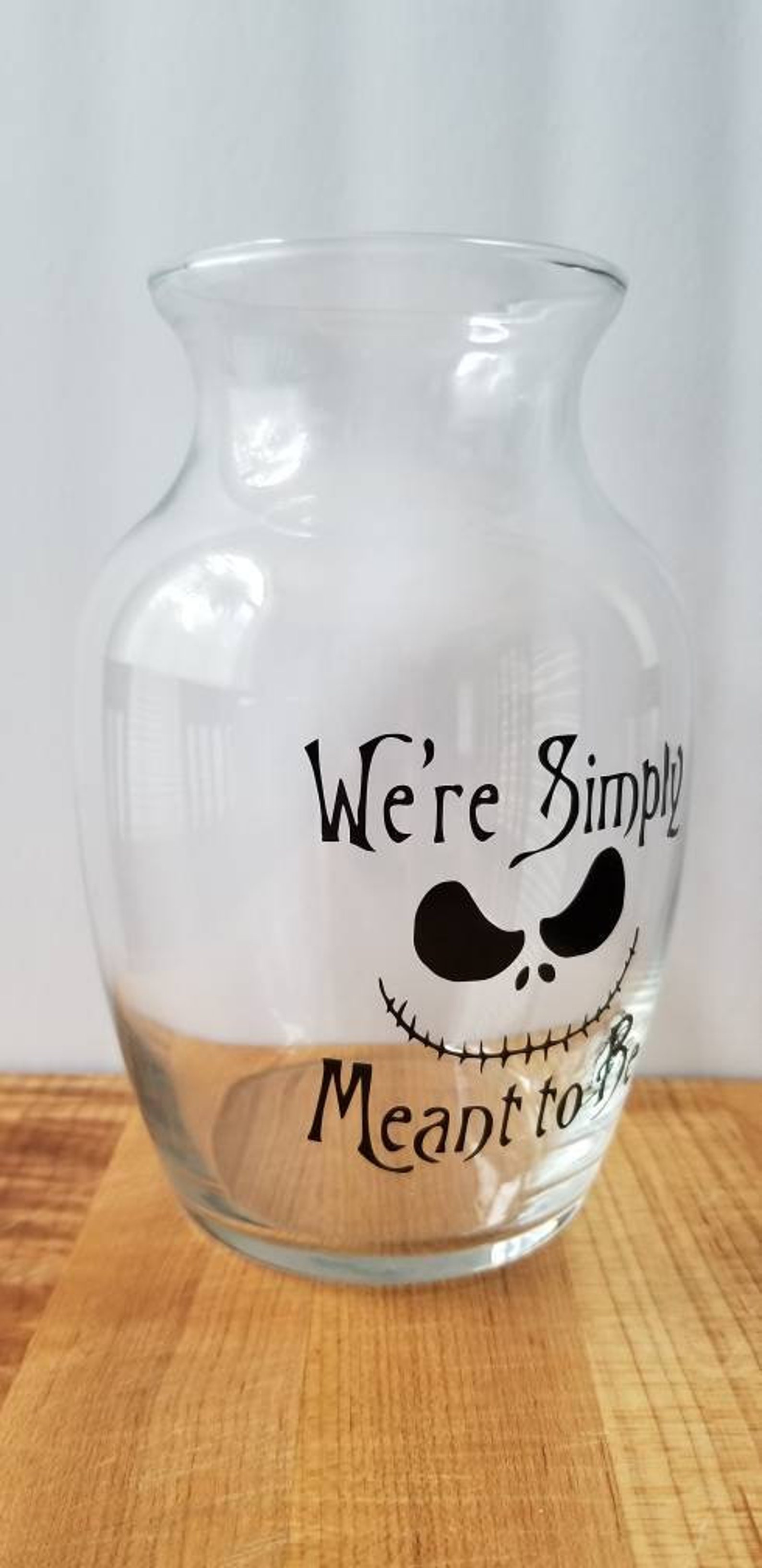 NBC Jack Skellington Custom Vase Jack & Sally Simply Meant to Be ...