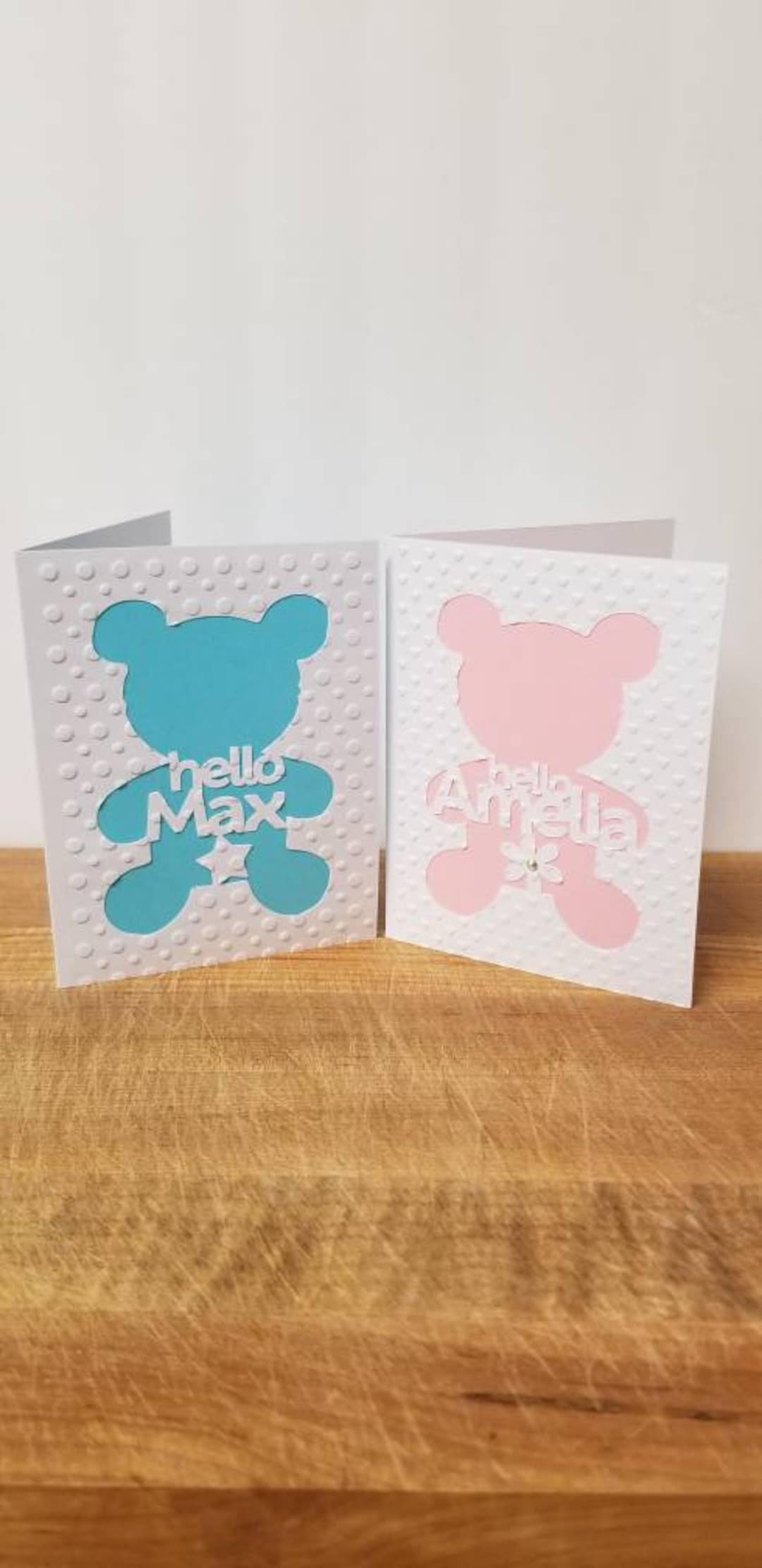 Personalized Baby Cards ~ Hello Baby ~ Welcome to the World ~ Newborn ...