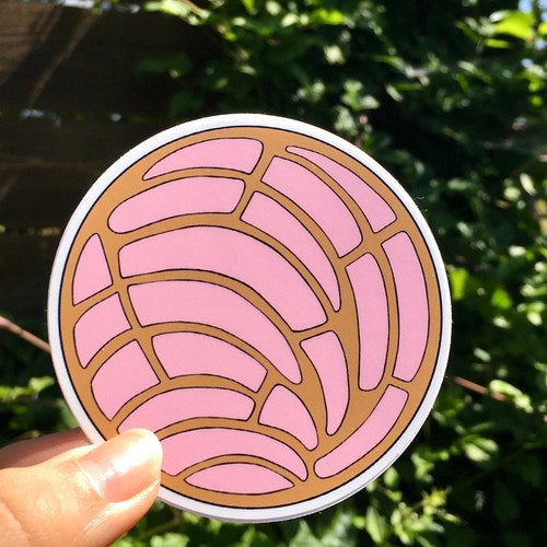 Concha Sticker Concha Pan Dulce Stickers Mexican Sticker - Etsy