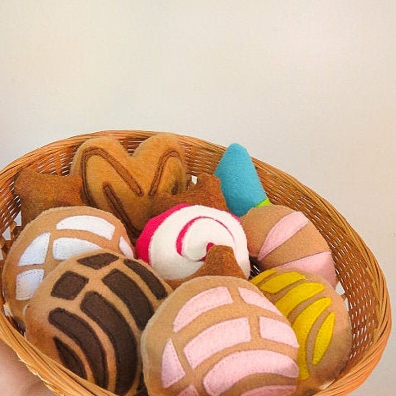 Felt Bread Play Food - Etsy