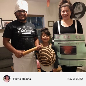 BROWN Concha Kid Costume, Concha Pan Costume, Concha Pandulce, Concha ...