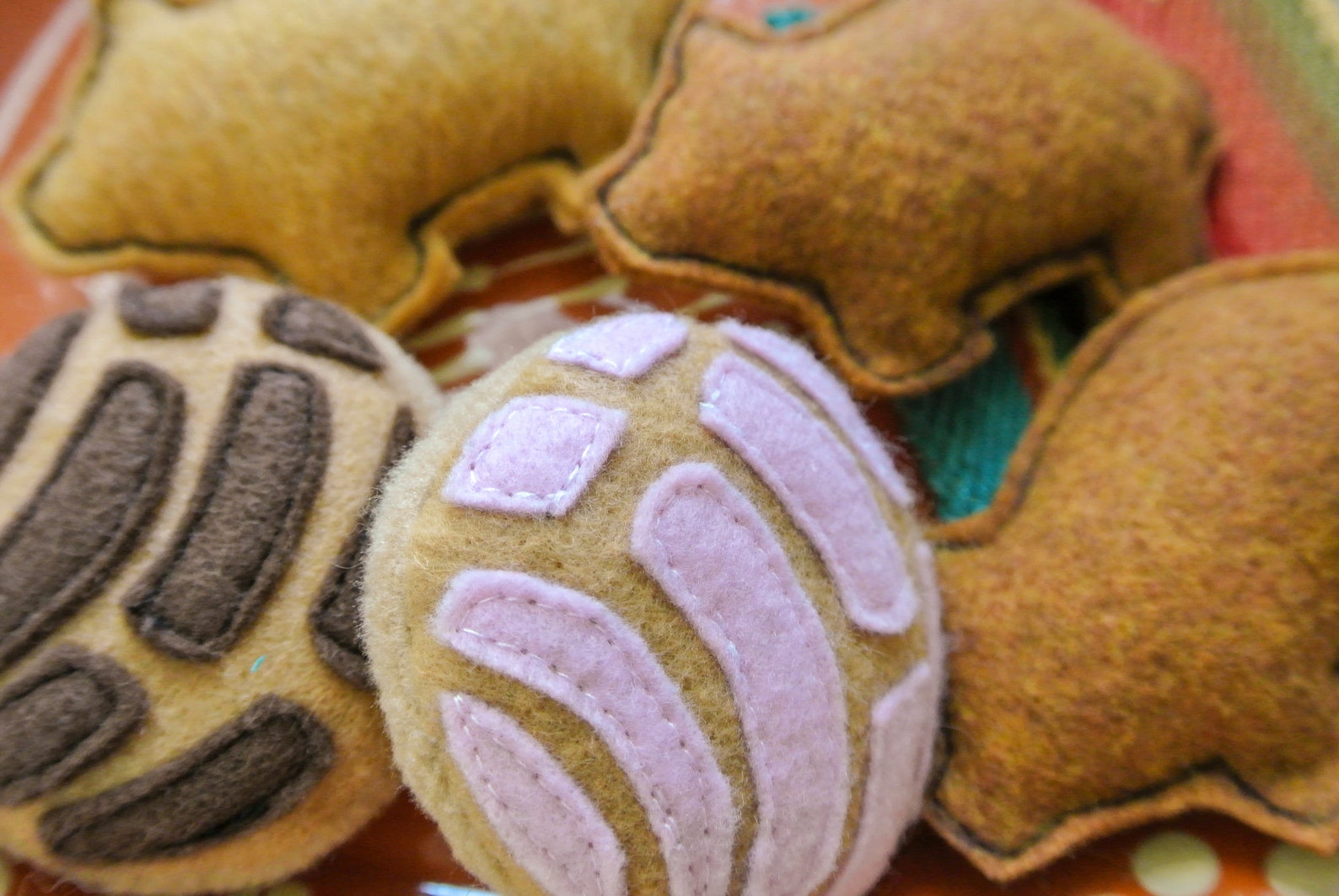 Concha Bread Cat Toys Organic Catnip Toys Pan Dulce Concha - Etsy