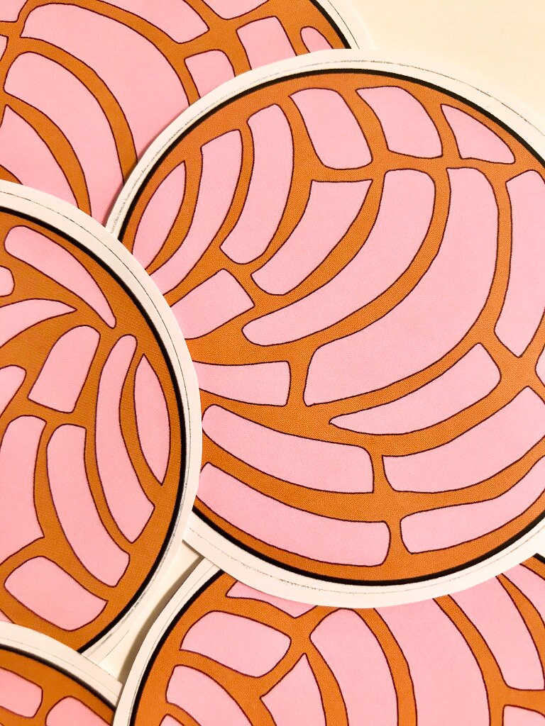 Concha Sticker Concha Pan Dulce Stickers Mexican Sticker - Etsy